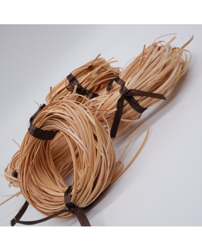 Yassı Rattan Doğal Bambu Çubuk 500 Gram Brüt - 2,5mm Rattan İp